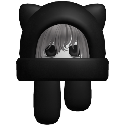 pelo de moe boy con capucha de gatito de gran tamaño gris polvoriento ...