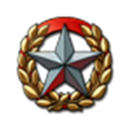 Warrior Badge -- Transparent