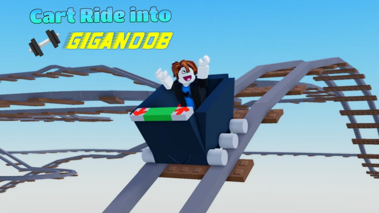 Cart + Car Ride into GigaNoob! | Roblox Game - Rolimon's