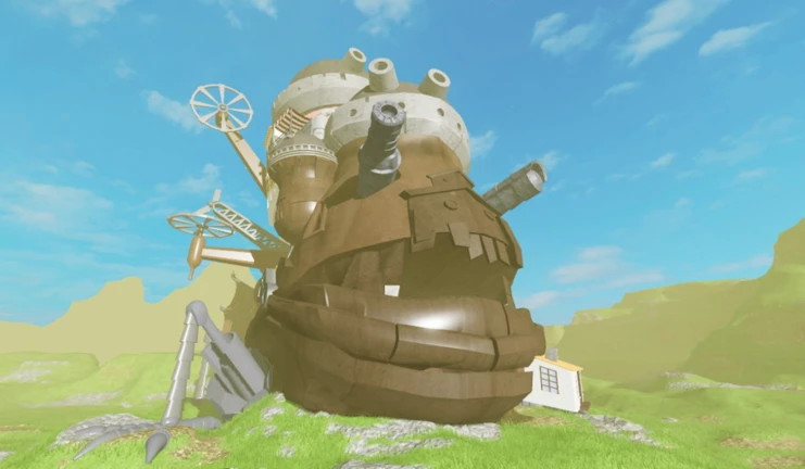 Castillo en Movimiento de Howl {SHOWCASE} - Roblox