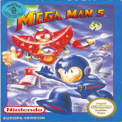 MegaMan 5 box art