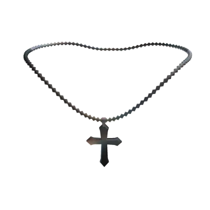 Pearlescent Cross Necklace. | Roblox Item - Rolimon's