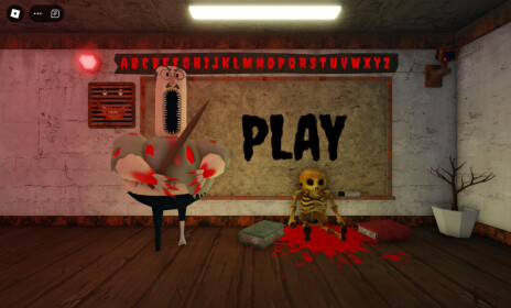 SCARY TEACHER EXE - GREAT SCHOOL BREAKOUT! (オビー) - Roblox