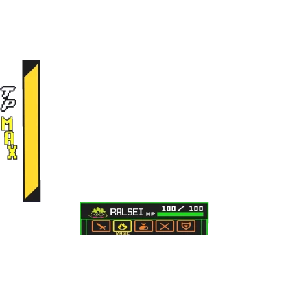 Deltarune Ralsei TP + Action Bar | Roblox Item - Rolimon's