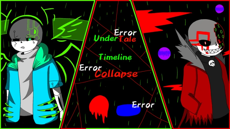 (V2 Killer + UT Red) Undertale: Colapso de la línea de tiempo - Roblox