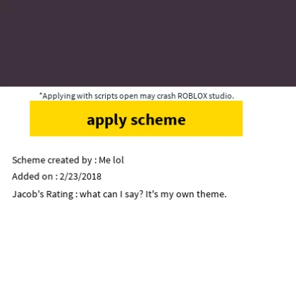 Coding Scheme Plugin