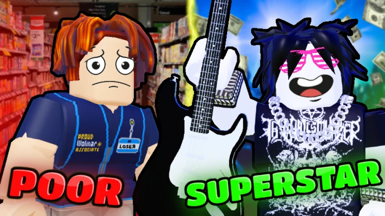 START AN EMO BAND FROM YOUR GARAGE TYCOON | Roblox Game - Rolimon's