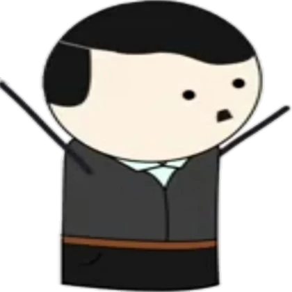 Oversimplified funny Austrian man