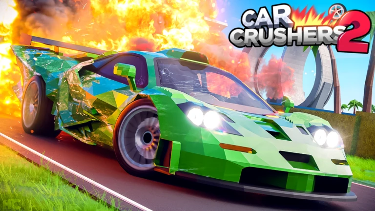 [16 Prizes! ] Car crusher 2 - Symulacja Fizyki - Roblox