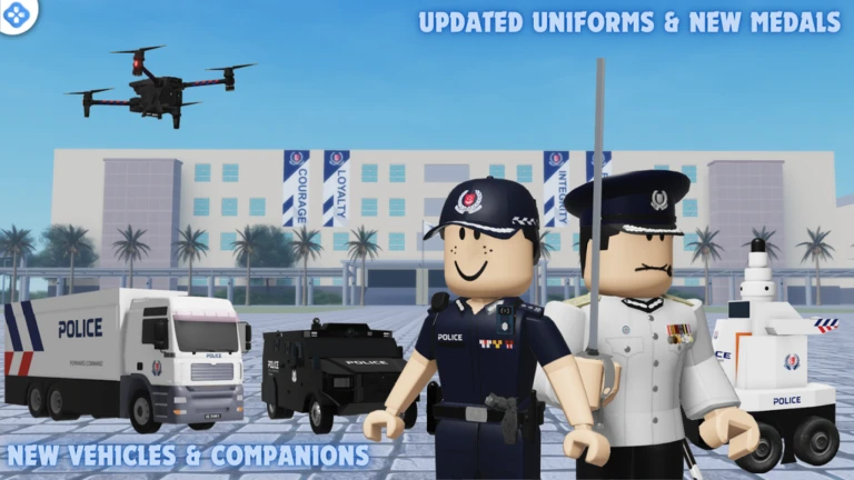 MATA-verso - Fuerza de Policía de Singapur - Roblox