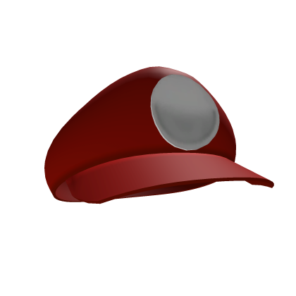 Mario Super Brother Iconic Chapéu Vermelho - Roblox