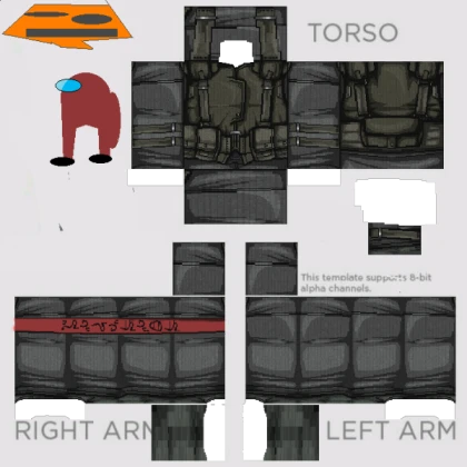 Half-life beta Combine soldier shirt Template