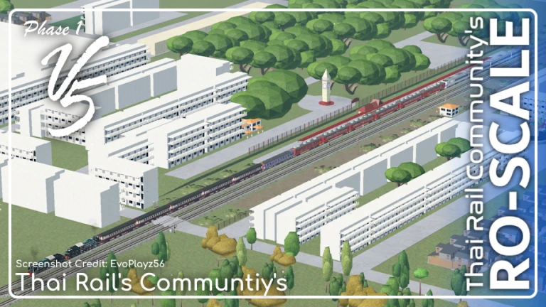 RO-SCALE - รถไฟแห่งประเทศไทย | เล่นบน Roblox