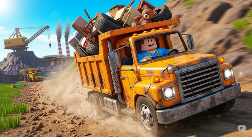 [ALPHA] Profesjonalny transport śmieci - Roblox