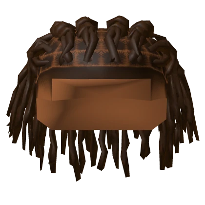 𝒚 Half Barrel Twists Dreadlocks (Brown) | Roblox Item - Rolimon's