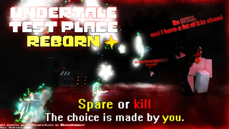 Undertale Test Place Reborn - Roblox