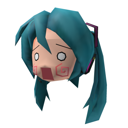 Miku หัวอะนิเมะ - Roblox