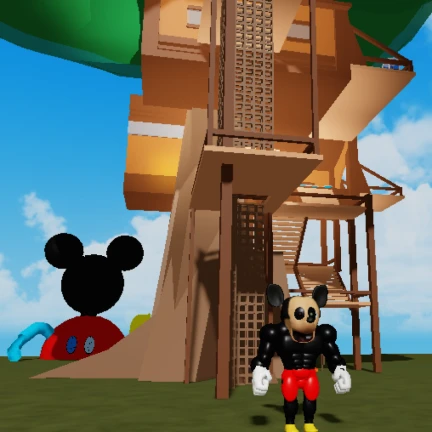 Sobreviva ao Mickey Mouse, o assassino! - Roblox