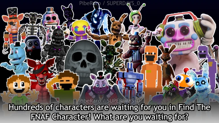 ( BUG FIXES) [1070] Find the FNAF Character! - Roblox
