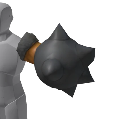 Huge Knight With Iron Mace Gloves - Left Arm | Roblox Item - Rolimon's