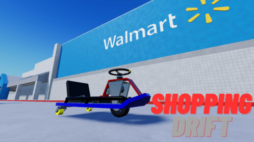 Shopping Drift chez Walmart (Crazy Cart XL!) - Roblox