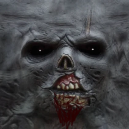 Ghost jason face scary