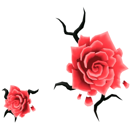 Rose Face Infection - Red | Roblox Item - Rolimon's
