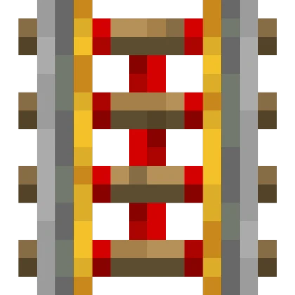 Minecraft Powered Rail (ON)