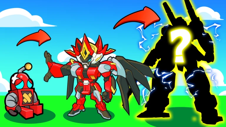 Evolução do robô - Roblox
