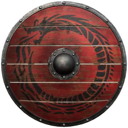 Red Shield With Chinese Dragon | Roblox Item - Rolimon's