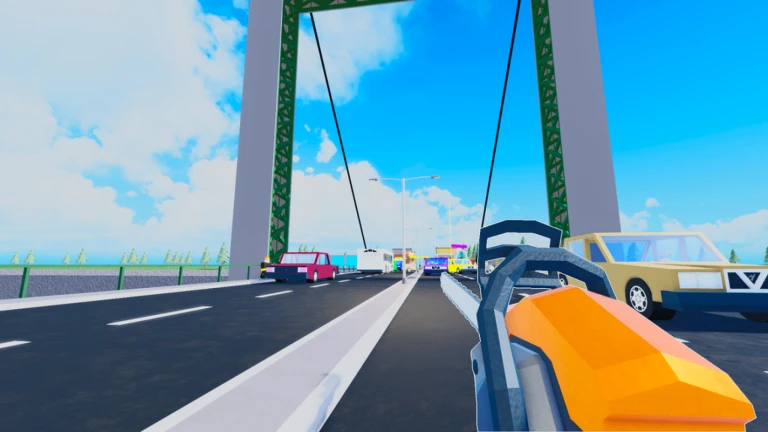 [Chainsaw] Teardown the bridge Destruction | Roblox Game - Rolimon's