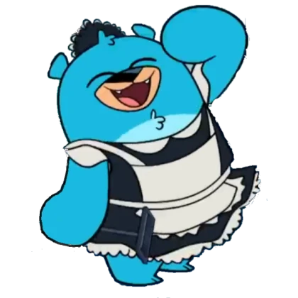 505 in a maid outfit