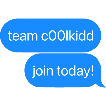 [FORSAKEN] team c00lkid, join today text | Roblox Item - Rolimon's