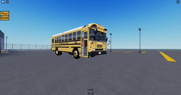 [Mise à jour du bus électrique!] California School Bus Sim - Roblox