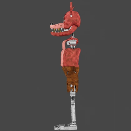 Foxy T-pose Side