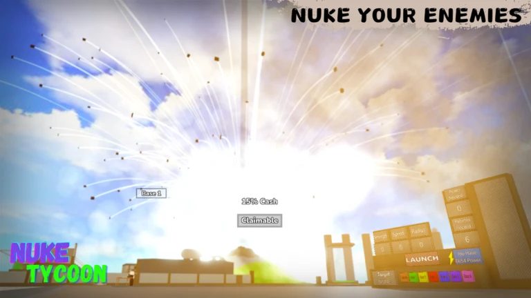 ☢️Nuke Tycoon Nuclear☢️[A-10] - Roblox