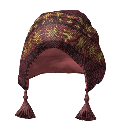 Red Knit Earflap Beanie | Roblox Item - Rolimon's