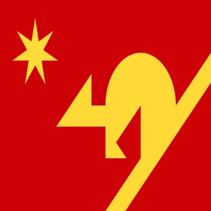 Communist Australian Flag