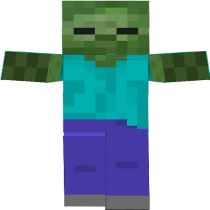 Minecraft Zombie png