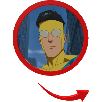 Invincible Red Circle Meme | Roblox Item - Rolimon's