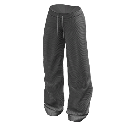 grey baggy sweatpants - Roblox