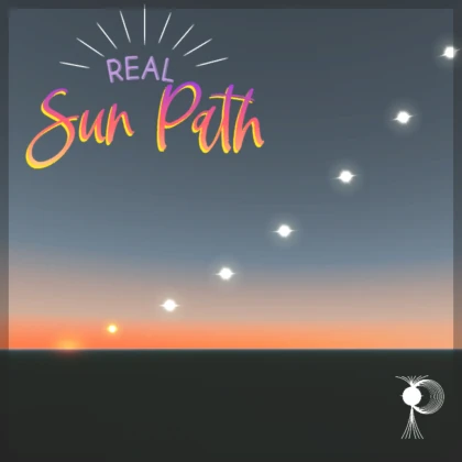 Real Sun Path