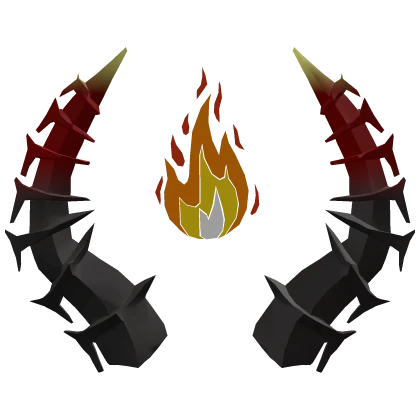 Red Burning Flame Horns | Roblox Item - Rolimon's