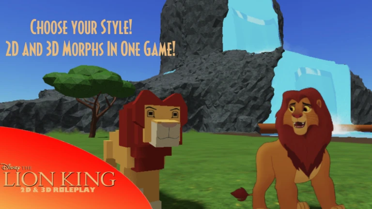 El Rey León™ Juego de rol en 2D y 3D - Roblox