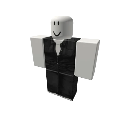 Black cargo jumpsuit w toes baddie rogangster – Roblox