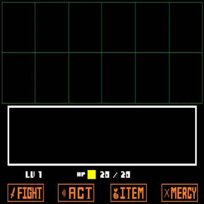 undertale fight screen