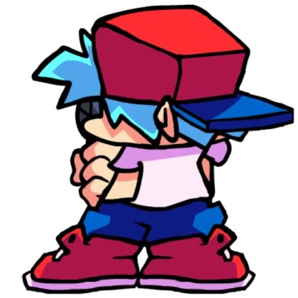 Boyfriend from FNF Friday Night Funk Back