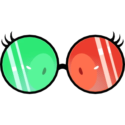 Spamelle Glasses - DELTARUNE | Roblox Item - Rolimon's