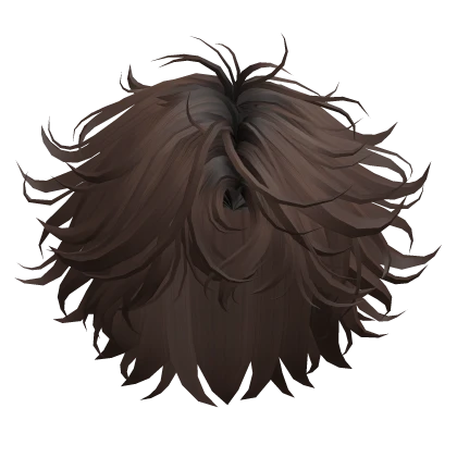 Brown Messy Wavy Middle Part Hair | Roblox Item - Rolimon's