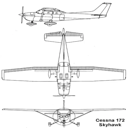 cessna plane blueprint